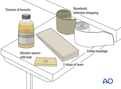 Skin traction