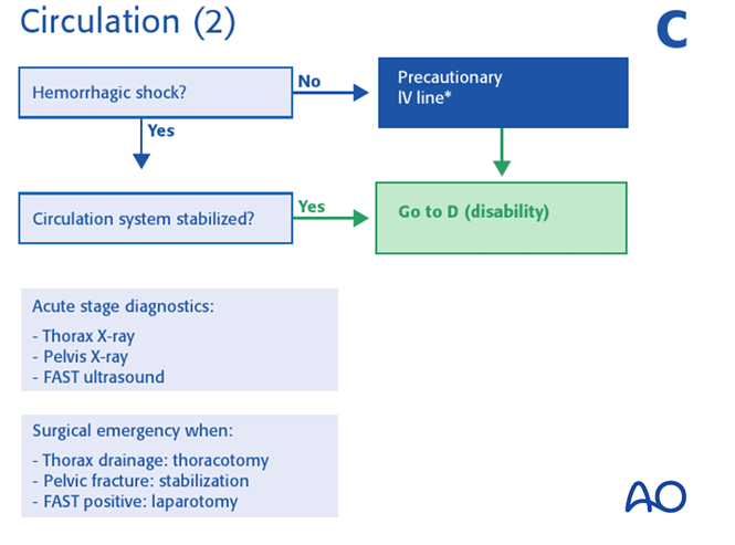 Circulation for Primary survey