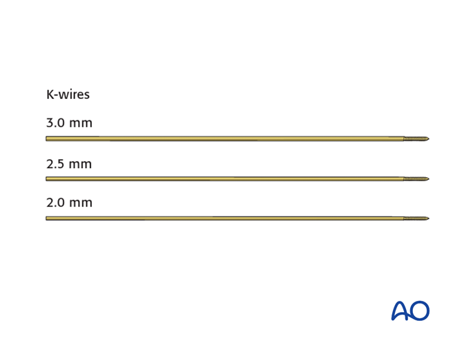 Open reduction, K-wire fixation for Complete basicervical, simple