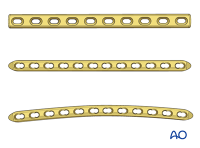 Open reduction; plate fixation for Complete transverse, simple